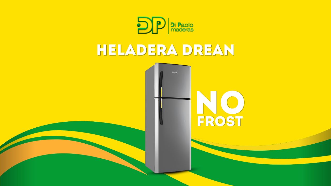 Heladera con freezer No Frost 285 L Steel Drean - HDR300N30M